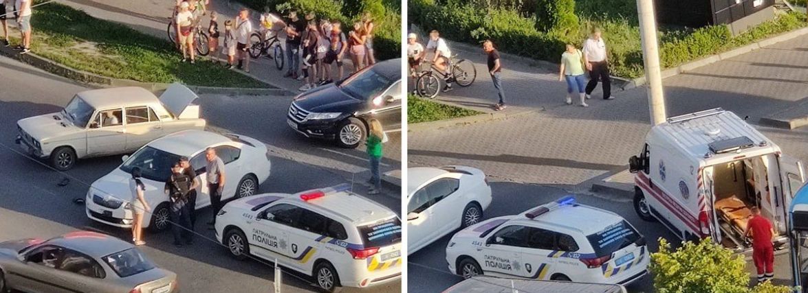 На Келецькій сталася аварія за участю авто та мотоцикла - 20 хвилин Вінниця