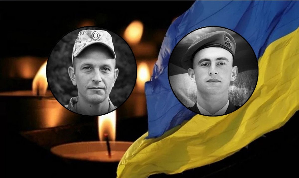 Вінниця прощається з воїнами Юрієм Стогнієм та Богданом Давидюком, які ...